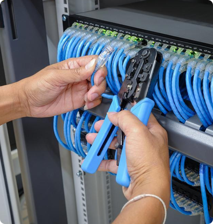 Professional Network Cabling Solutions | AMSYS Experts